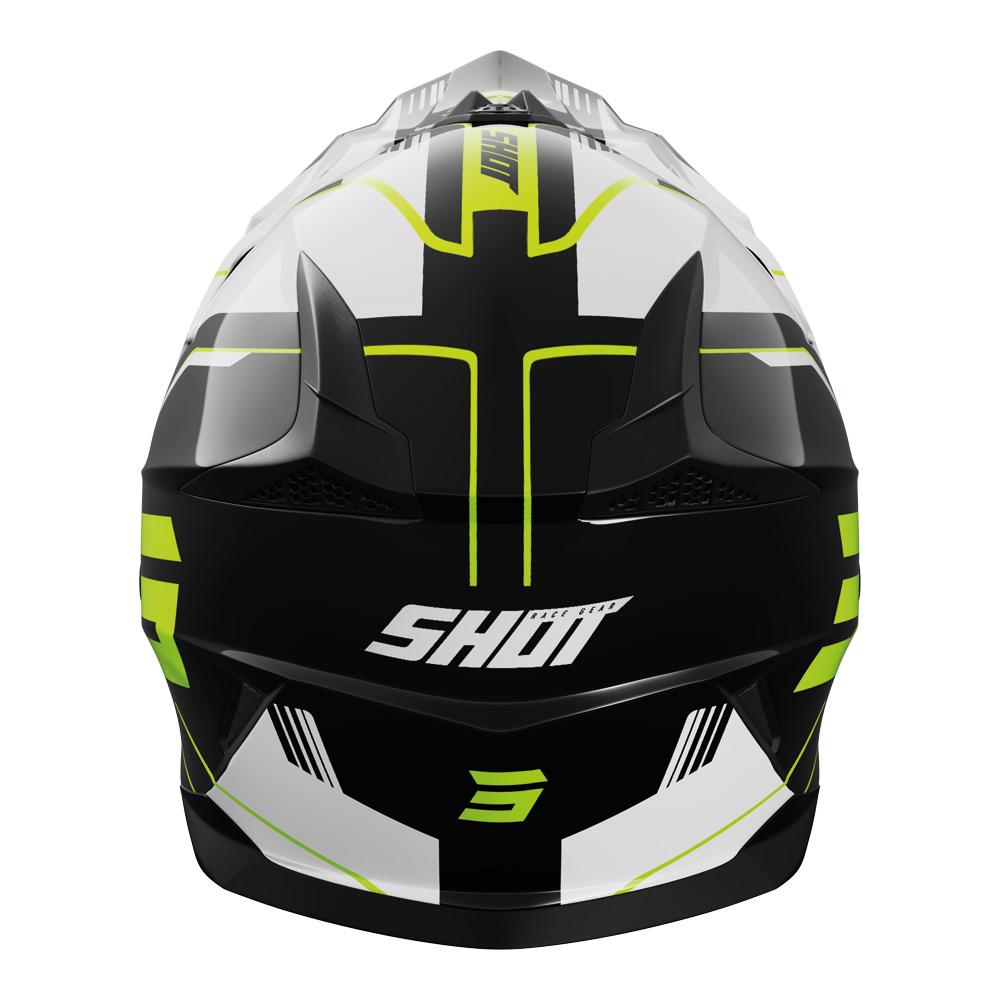 Shot Pulse Lines Helmet Black/Neon Yellow Glossy | Everest M – Everest ...