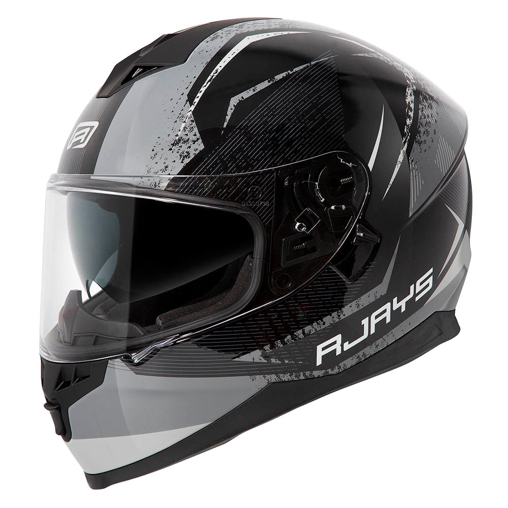 Rjays Dominator II Strike Helmet - Black/Grey – Everest Motorcycles